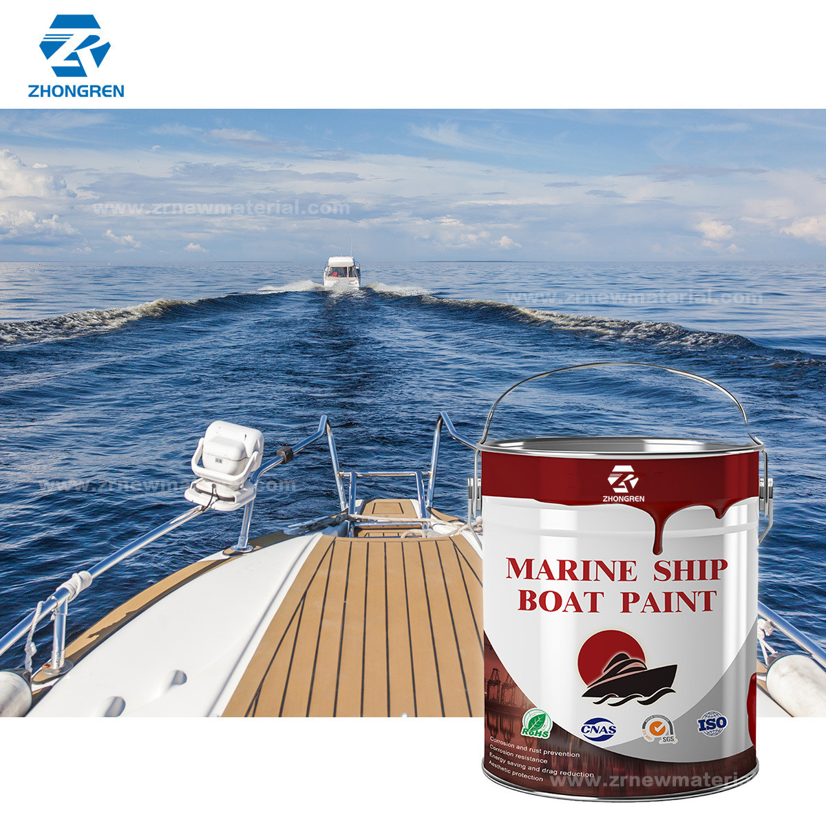 Eco-Friendly Marine Boat Paint - Acid & Alkali Resistant